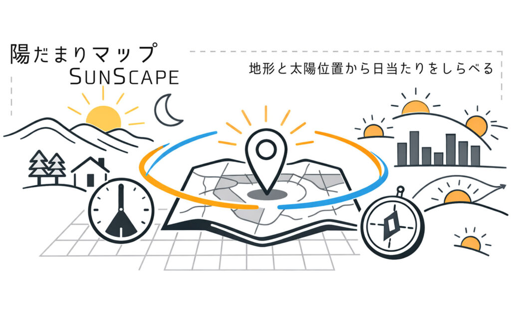 日照シミュレーター「陽だまりマップ SUNSCAPE」 | 株式会社みてしる